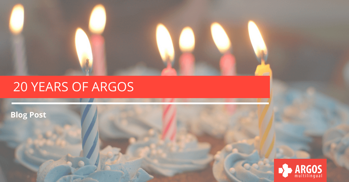20 years of Argos – from a one-man translation shop to a global ...