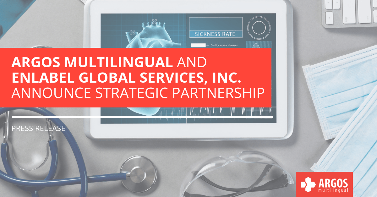 Argos Multilingual and enLabel Global Services, Inc. Announce Strategic ...