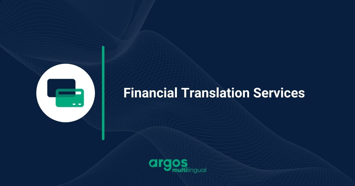 Financial Translation Services
