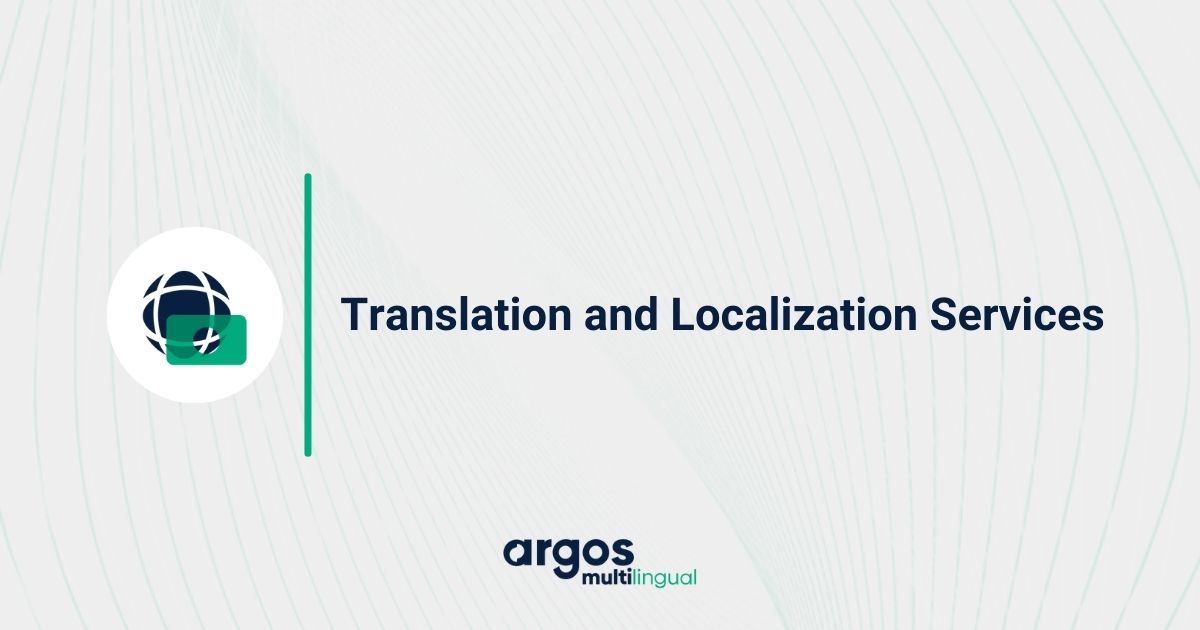 Translation and Localization Services
