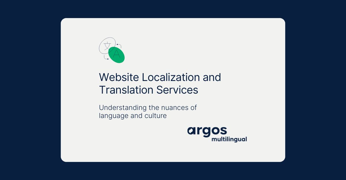 Website Localization and Translation | Argos Multilingual