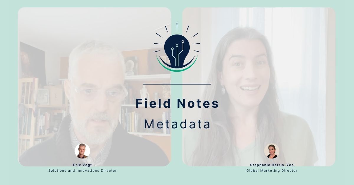 Field Notes: Metadata | Argos Multilingual